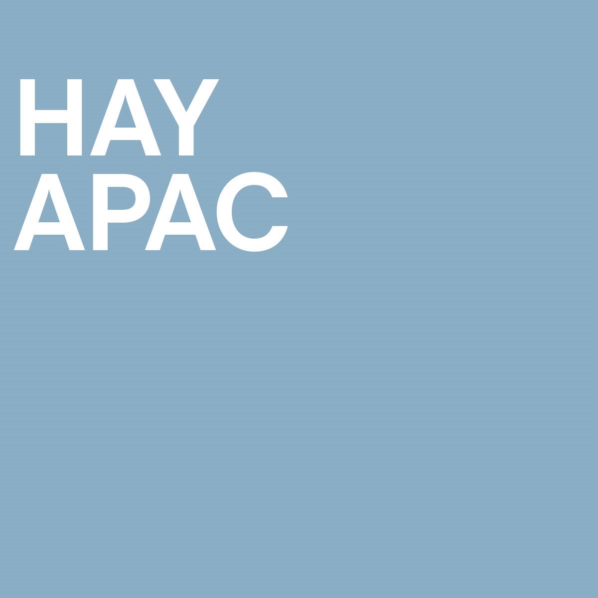 Contact details for all HAY offices and showrooms worldwide